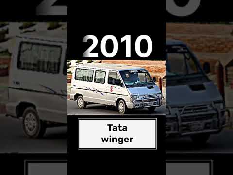tata winger car Evolution model #motivation #shortsvideo