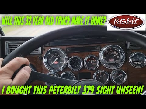 I BOUGHT A PETERBILT 379 SIGHT UNSEEN! HOW BAD IS IT? WILL IT MAKE IT HOME?
