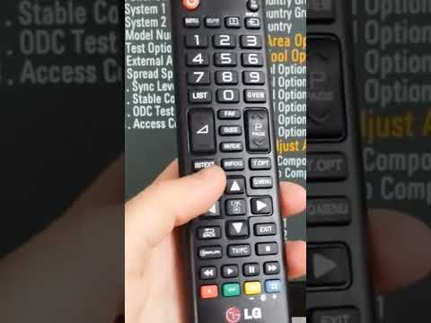 LG tv hotel mode unlock