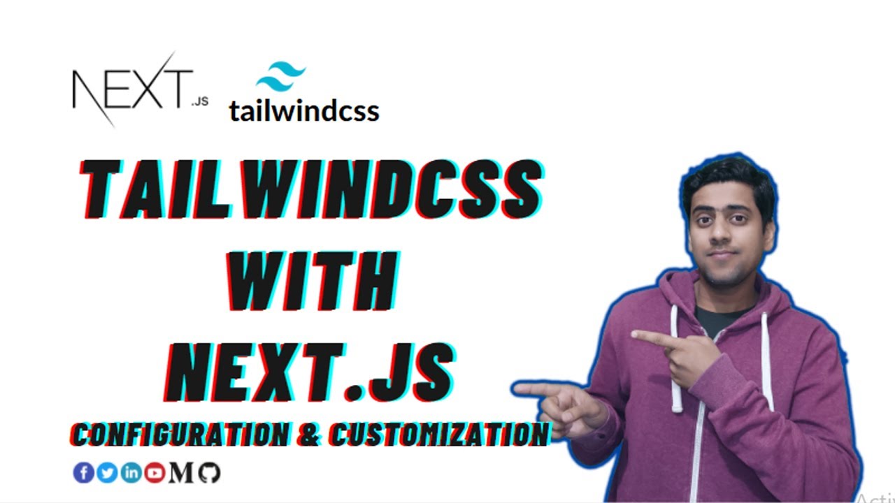 How to integrate Tailwind CSS with Next.js | Example | Code