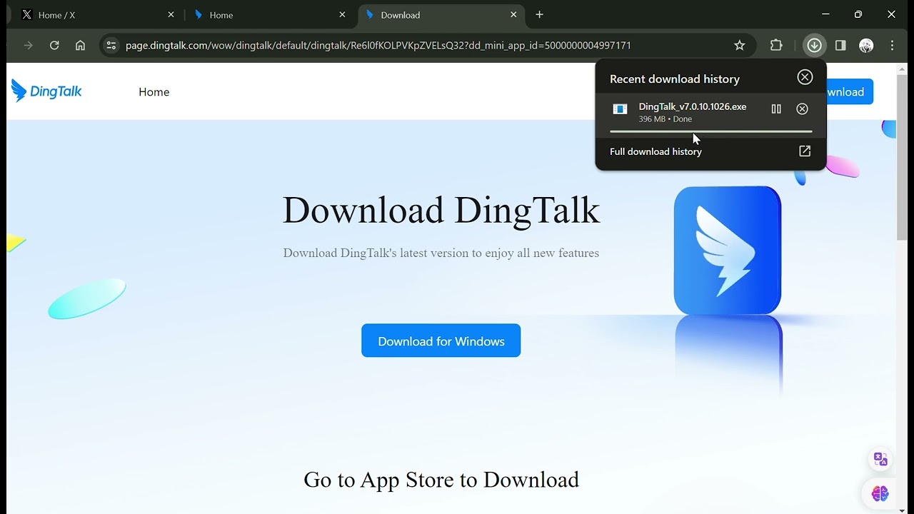 Kintu Dennis Ding Talk Login on Laptop