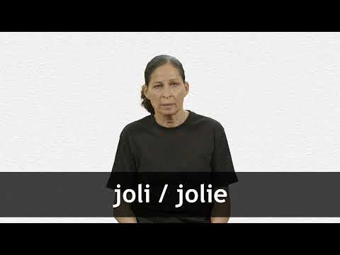 English Translation of “JOLI” | Collins French-English Dictionary
