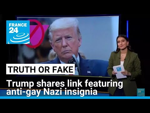 Yes, President Trump shared an anti-LGBT ‘Pink Triangle' from the Nazi era • FRANCE 24 English