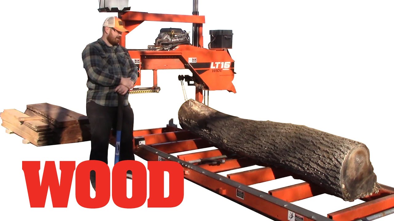 How To Mill A Crooked Log Into Lumber - WOOD magazine