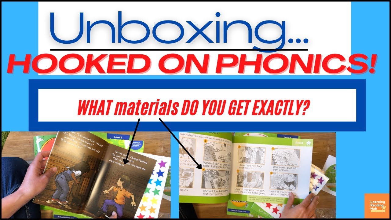Unboxing Hooked on Phonics IN FRONT OF YOU - First Impression Review! - PHONICS CURRICULUM