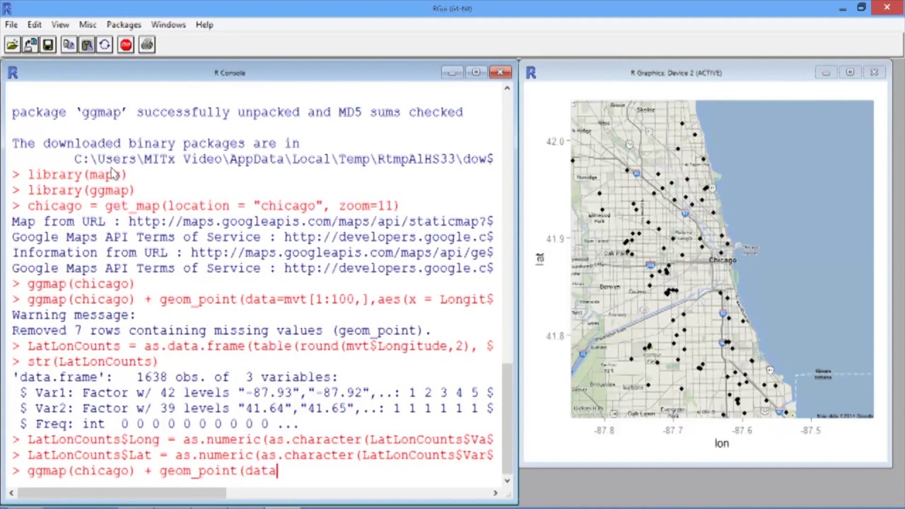 7.3.9 Visualization for Law and Order - Video 5: A Geographical Hot Spot Map