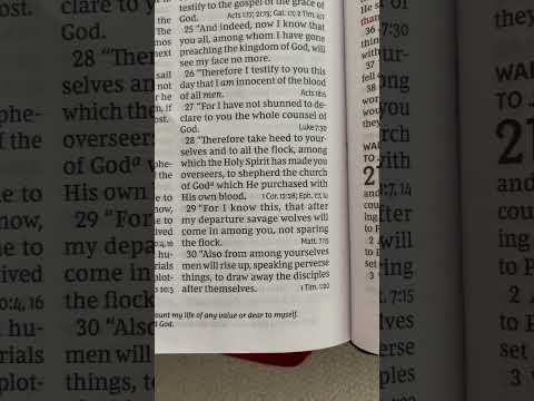 Acts 20: 28 NKJV