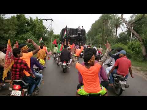Dj monu tanda purnagiri saicyle yatra