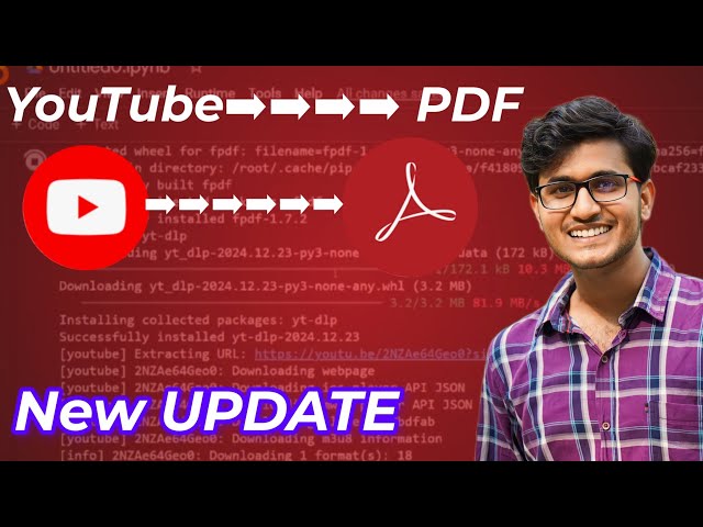 How to Convert Any YouTube Video to PDF: A Step-by-Step Guide | Galaxy.ai | Galaxy.ai