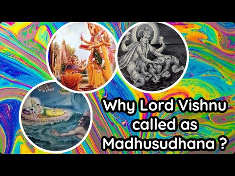 Why Lord Vishnu called as Madhusudhana | Madhu and Kaitabha slayed by Lord Vishnu | Madhusudhana