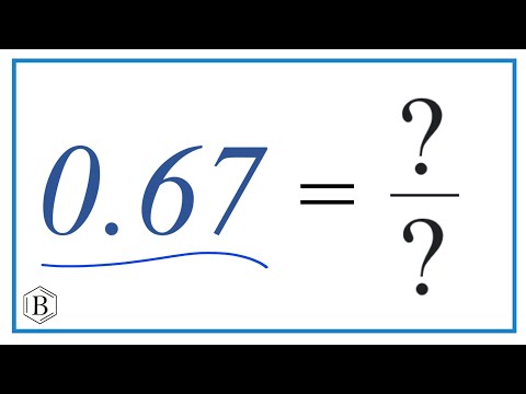 0.67 as a Fraction (simplified form)