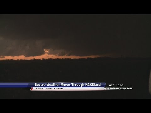 Severe weather moves through KAKEland