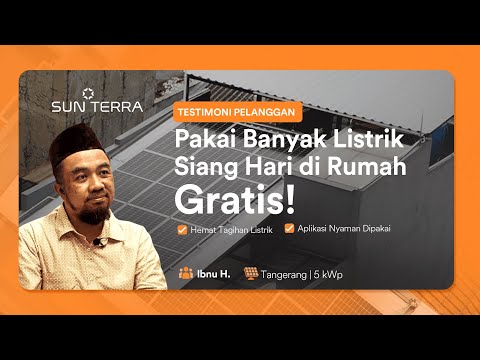 Pasang Solar Panel di Rumah Bisa Pakai Listrik Siang Hari GRATIS!