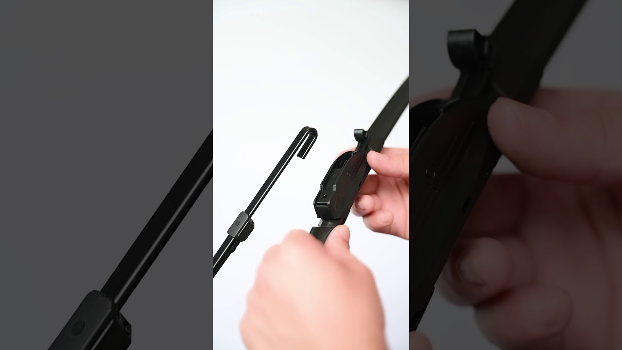 Wiper Blades Installation Instruction - Multi-functional Flat Wiper Blade NM-1005 - Adapter A