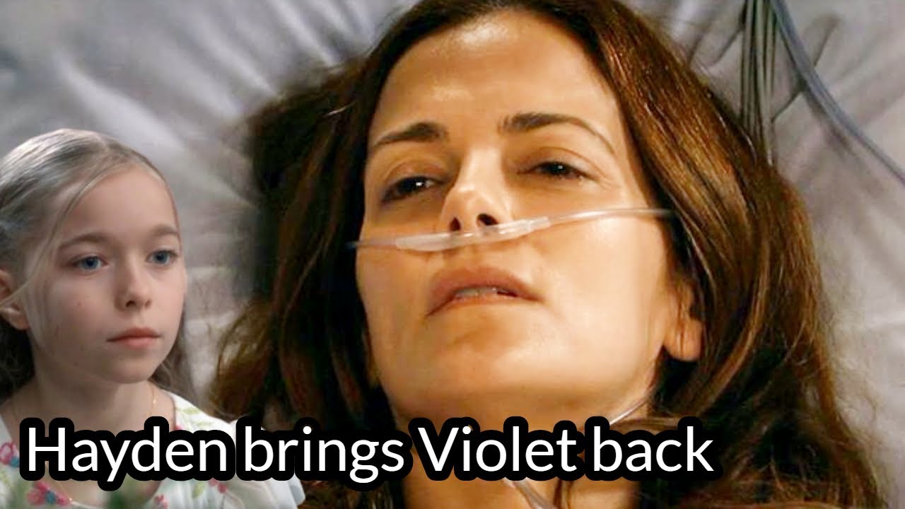 Hayden returns in critical condition, Violet & Finn donate organs to ...