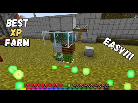 NEW INSANE XP Farm using Armadillos for Minecraft Bedrock 1.21