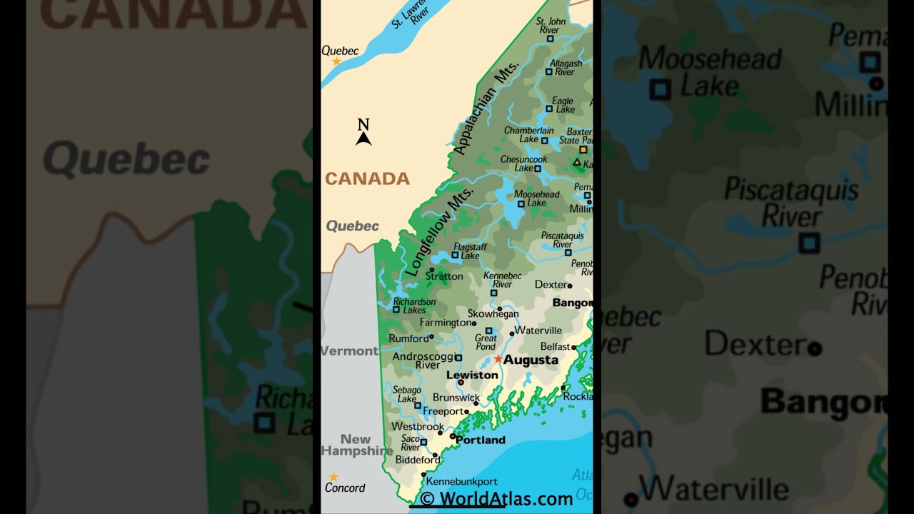 Daily Crispy Maps 5: Maine