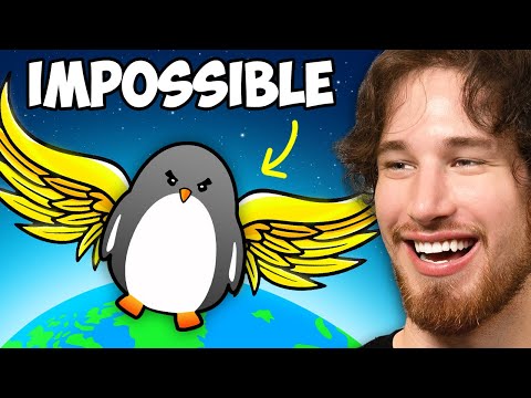 they said penguins couldn't fly, so I proved them wrong