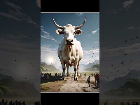 World's Largest Cow Ever Seen 100 Feet Tall, Defying Belief! #GiantCow #WorldsLargestCow