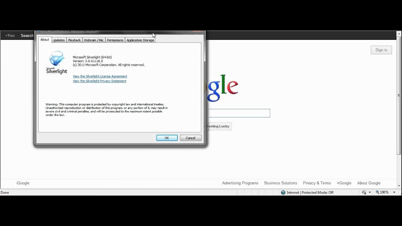 How to find your version and upgrade to Microsoft Silverlight 5.0