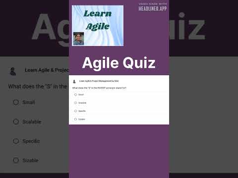 What does the "S" in the INVEST acronym stand for? | Scrum Master Interview | INVEST | Agile Quiz