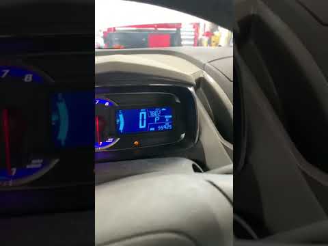 2018 Chevrolet Trax Maintenance Reset