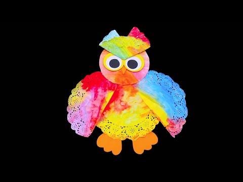 How to Make a Doily Owl