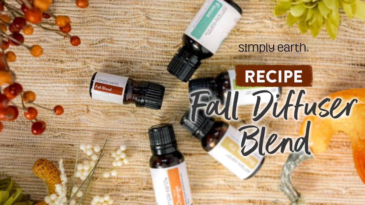 Essential Oil Diffuser Blend Recipe for Fall