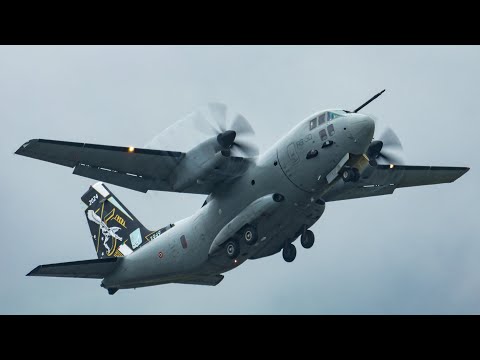 Cargo Plane with the Heart of a Fighter! Alenia C-27J Spartan Display!