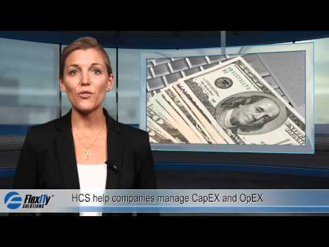 Hosted collaboration solutions help companies manage CapEX and OpEX costs