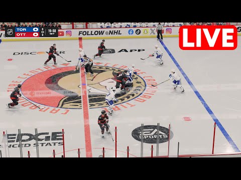 NHL LIVE🔴 Toronto Maple Leafs vs Ottawa Senators | Game 4 - 26th April 2025 | NHL Full Match - NHL25