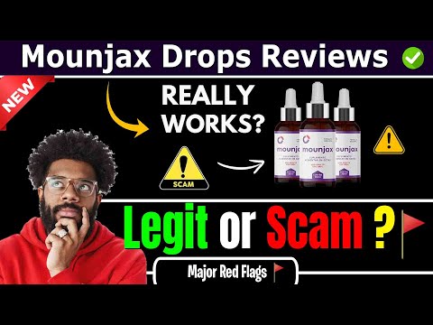 Mounjax Drops Reviews - Legit or Scam? 5 Major Red Flags🚩