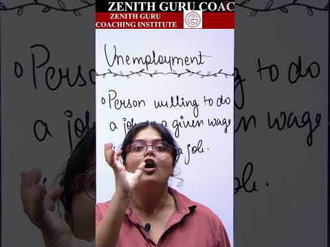Unemployment II What does unemployment mean?