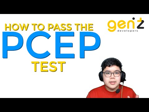Tips and Tricks on How to Pass the PCEP Test!
