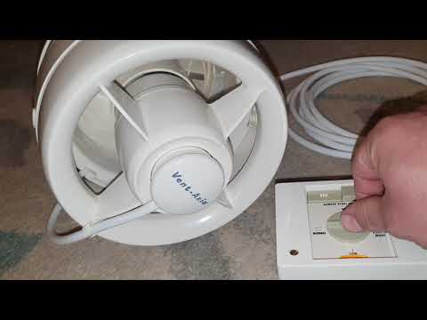 vent axia standard range 6" vintage windo fan