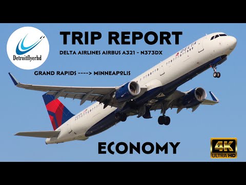 Trip Report: Delta Airlines / Airbus A321 / Grand Rapids (GRR) - Minneapolis (MSP) / Economy