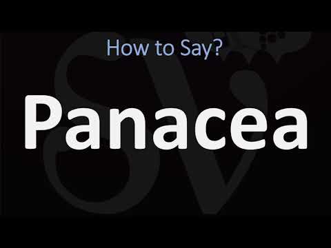 How to Pronounce Panacea? (CORRECTLY)