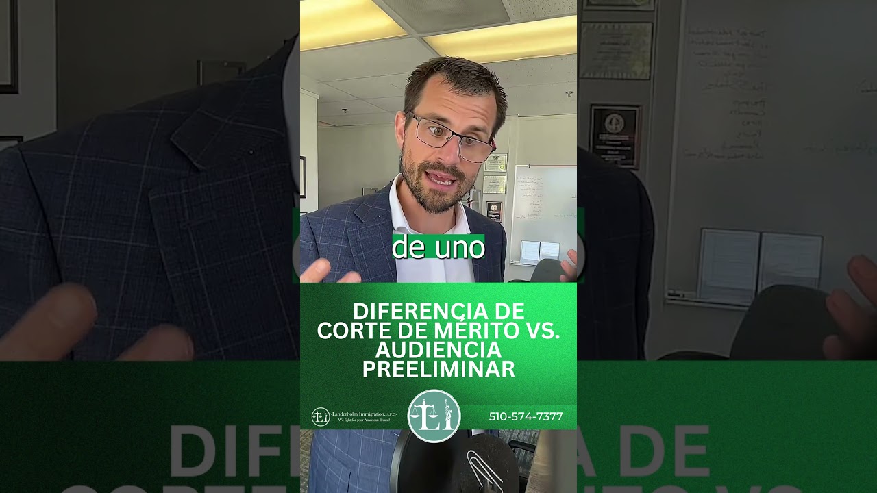 Diferencia entre corte de mérito vs. audiencia preliminar.