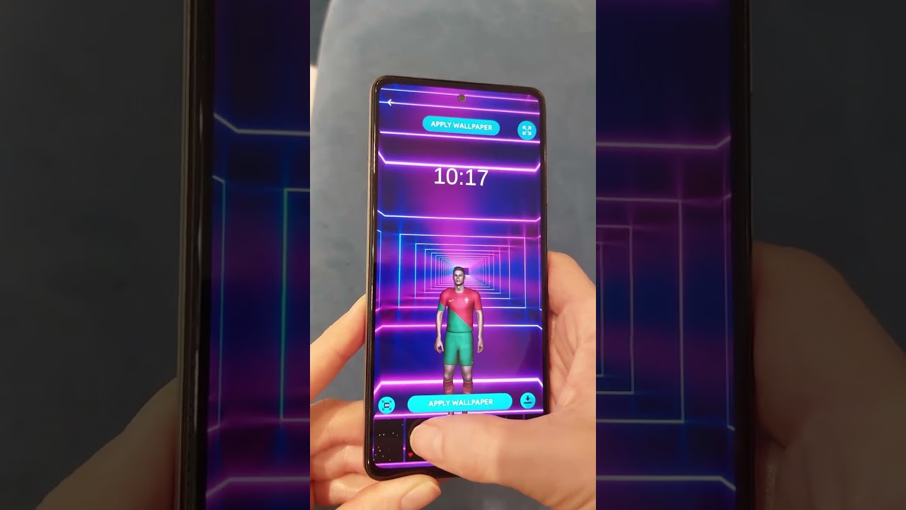 Cristiano Ronaldo free Wallpaper 3D