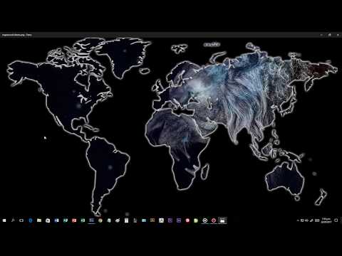 Tutorial - Efecto de mapa mundi en Photoshop
