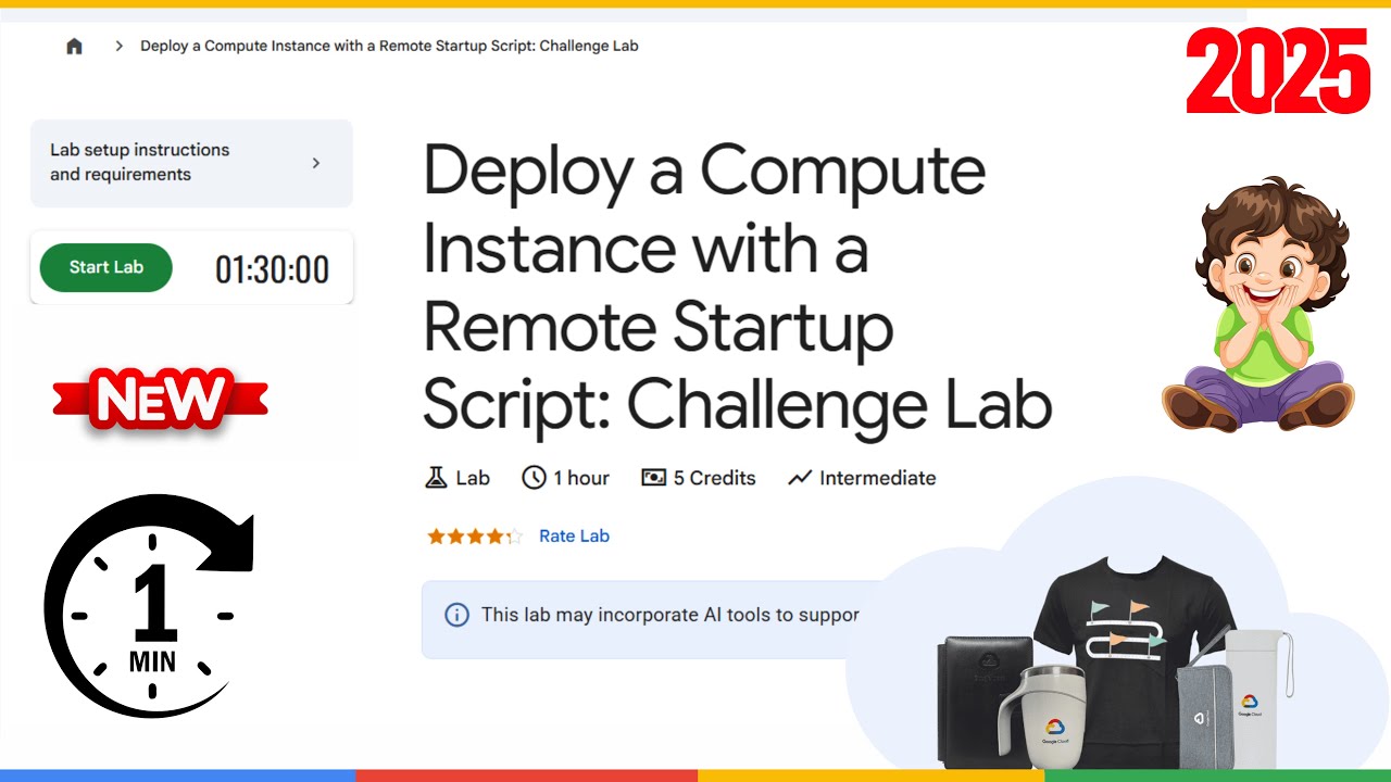 Deploy a Compute Instance with a Remote Startup Script: Challenge Lab | GSP301