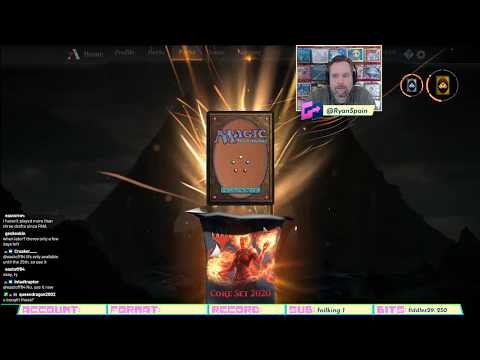 MTG Arena M20 Mastery Pass Unboxing! Buying at L100...