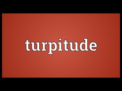Turpitude Meaning