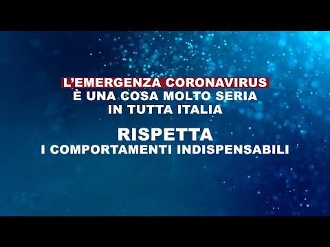 PREVENZIONE CONTAGIO CORONAVIRUS - I comportamenti indispensabili - 15 marzo 2020 - NOI TV