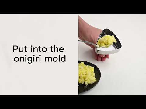 3 Pack Onigiri Mold Stainless Steel, Musubi Mold Rice Mold Kit