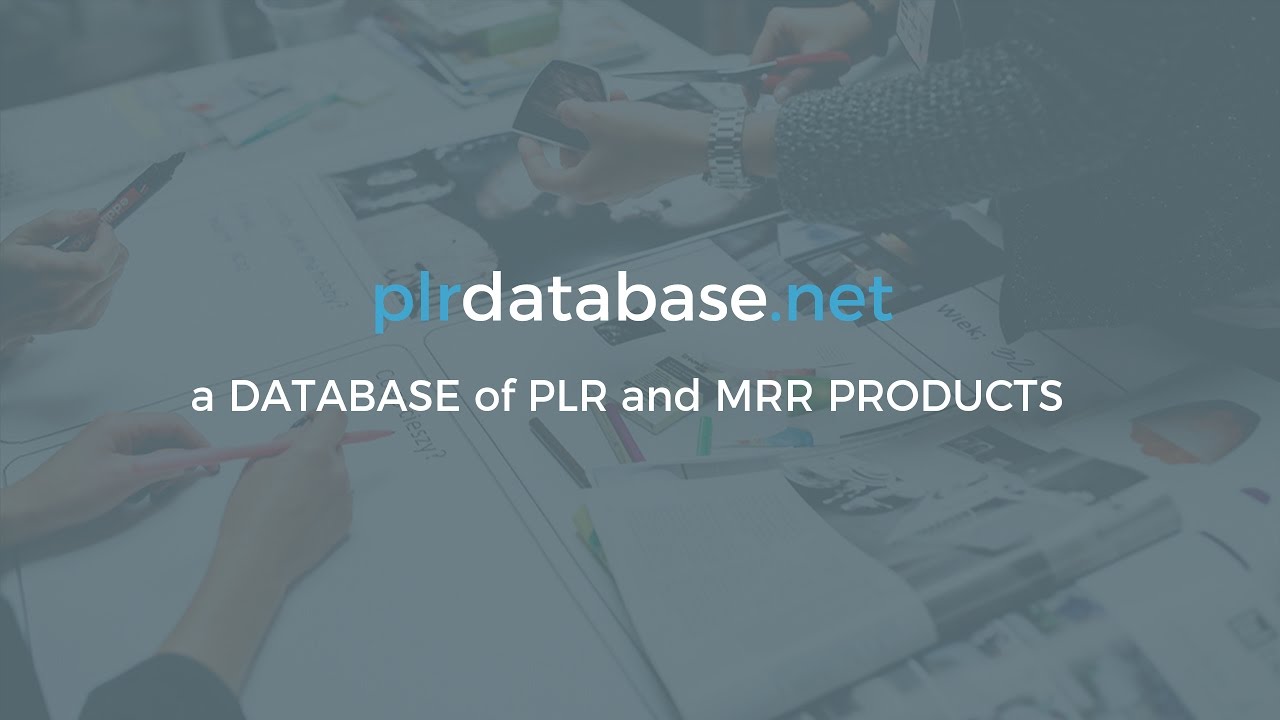 PLR Database - A PLR Database