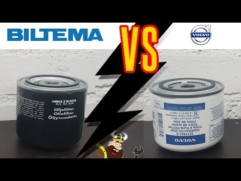 Vilket oljefilter är bäst? VOLVO 111:- VS BILTEMA 69:-