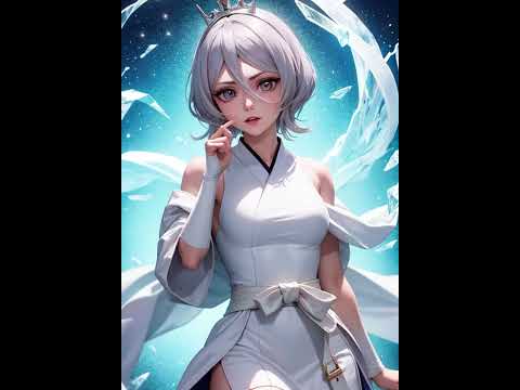 Rukia Bankai Made Ai Art #shorts #rukiart
