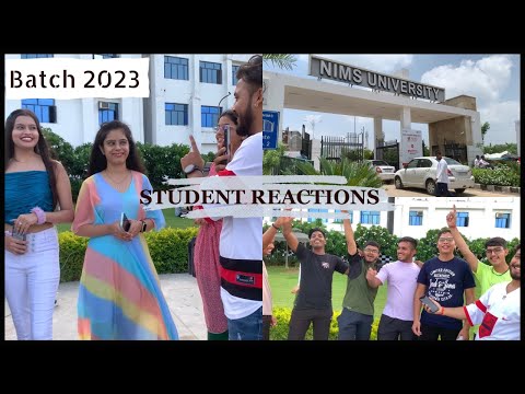 ASKING NEW STUDENTS ABOUT THE REALITY OF NIMS UNIVERSITY JAIPUR🔥 || UDAY RAJPUT ||