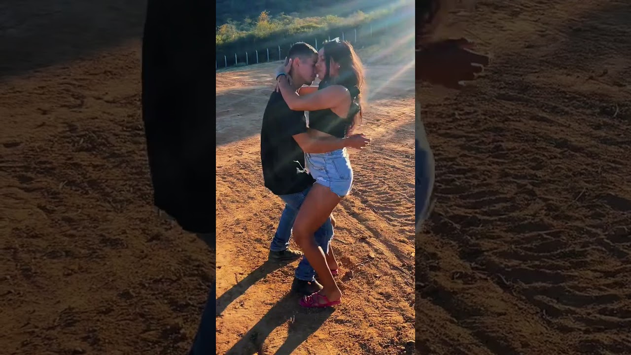 Casal dançando brega #dança